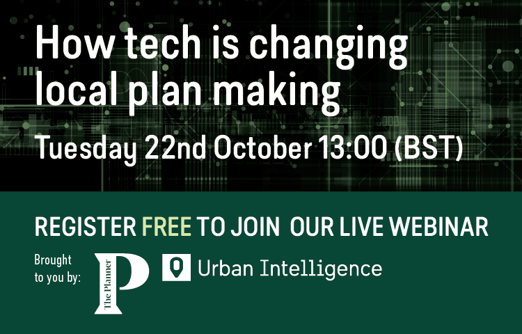 Free webinar: How tech is changing local plan making | The Planner