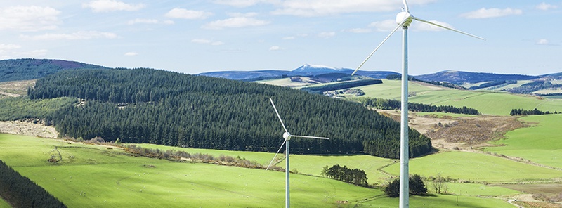 Harestanes wind farm opens | The Planner